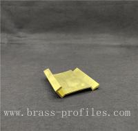 China Brass Alloy Extruded Profiles Custom Sizes 5mm-180mm for Industrial Decorative Use for sale