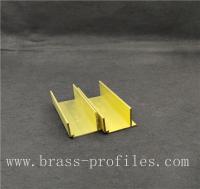 China Extruded U Channel Industrial Products with Copper Brass Materials for sale