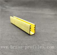 China Brass Extruded U Channel 5mm to 180mm for Furniture and Decoration for sale