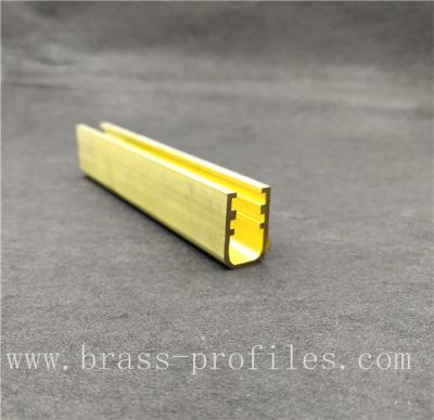 China Brass Extruded U Channel 5mm to 180mm for Furniture and Decoration for sale