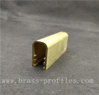 China Brass Extruded U Channel 5mm to 180mm for Furniture and Decoration for sale