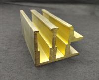 China Copper C Channel Sizes 5mm to 180mm for Window Frame Quality Brass Sections for sale