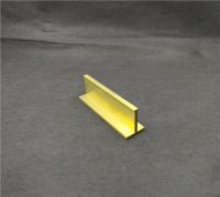 China Brass T Sheet for Window Section and Door Frame Copper Materials for T Bar for sale