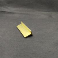 China Brass T Sheet for Window Section and Door Frame Copper Materials for T Bar for sale