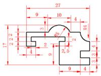 China Copply Alloy Materials To Ornate Frames / Brass Decorative Border for sale