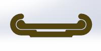 China Solid Brass Extruded Profiles C38500 Antique Brass Fitment Sections 5mm to 190mm for Decorative Lock for sale