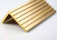 China Brass Anti Slip Stair Nosing Strips 40 Year Life Custom Sizes 5-180mm for sale