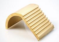 China Brass Anti Slip Stair Nosing Strips 40 Year Life Custom Sizes 5-180mm for sale