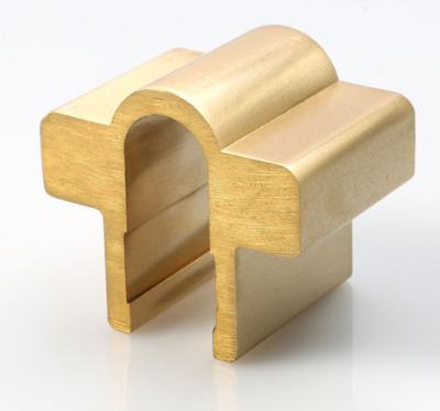 China Custom Brass Extrusion Profiles C36000 for Bathroom Safety Accessories 1-6m for sale