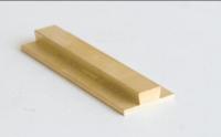 China Rustproof Brass Tees antirust Brass T Bar T Shape Brass Extrusions for sale