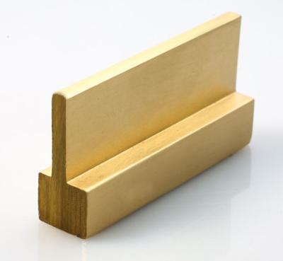 China High Polish Brass T-Shaped Extrusion T Bar C36000 C38500 Antirust Custom Size 5-180mm for sale