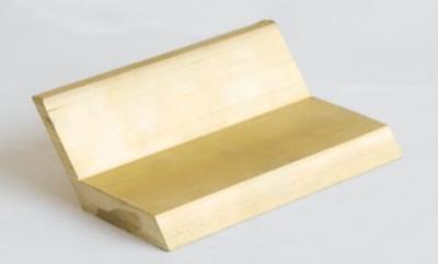 China Rustproof Brass L Shape Profiles Copper L Sections for Window Frame Custom Sizes for sale