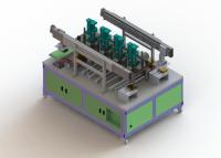 China Li Ion Battery Manufacturing Hot Press Equipment 4 Station Straight Line Type for sale