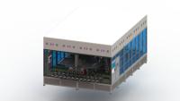 China 4 Station Li Ion Battery Manufacturing Equipment Hot Press Equipment Straight Line Type for sale