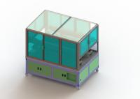 China Li Ion Battery Manufacturing Hot Press Equipment 4 Station Straight Line Type for sale