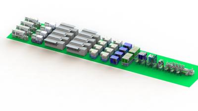 China High Automation Batteries Production Line With High Productivity And Durability for sale