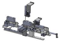China High Capacity Rechargeable Lithium Ion Battery Assembly Line Pole Ear Forming Machine for sale