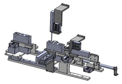 China Rechargeable Lithium Battery Assembly Line For Polar Ear Forming for sale