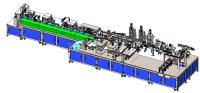 China Laminated Lithium Ion Battery Production Line Flexible Packaged Cell Assembly Line for sale