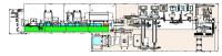 China Laminated Lithium Ion Battery Production Line Flexible Packaged Cell Assembly Line for sale
