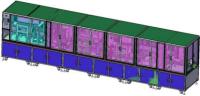 China Double Station Lithium Ion Battery Assembly Line for sale
