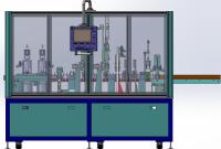 China 18650 Cylindrical Battery Production Machine Three Way 380V 50HZ 3KW for sale