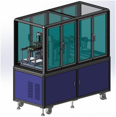 China Automatic Car Battery Production Line Pole Automatic Powder Brush 1200KG for sale