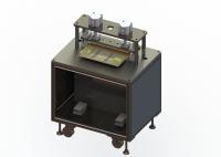 China Semi Automatic Positive Negative Die Cutting Machine Small Volume Easy To Operate for sale