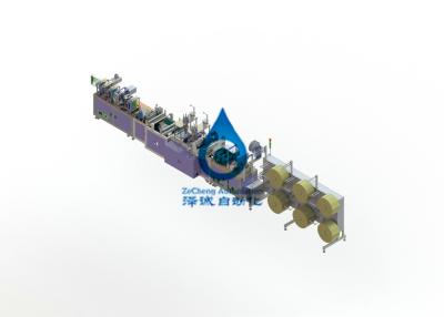 China PLC Programming Control Battery Pack Assembly Line Plane Mask Manufacturing Machine for sale