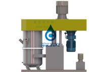 China Low Noise Helium Mass Spectrometer Lithium Battery Paste Double Planet Mixer for sale