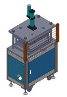 China Semi Automatic Lithium Battery Production Line Aluminum Plastic Film Forming Machine for sale