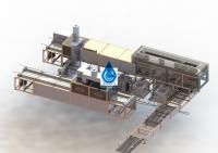China Fully Automatic Battery Cleaning Dryer Lithium Battery Production Line for sale