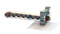 China High Capacity Liquid Injection Machine Automatic Powder Feeder Simple Structure for sale