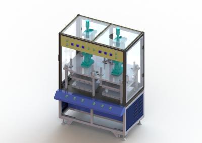 China Battery Pole Piece Adhesive Tape Cutting Machine Uncoiling Automatically for sale