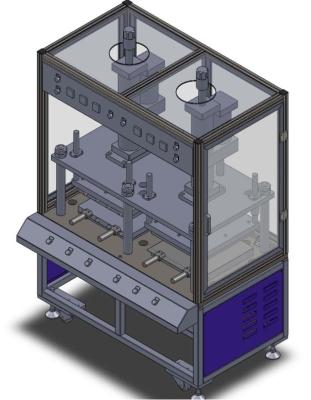 China Flaten Lithium Ion Battery Assembly Line Laboratory Cell Cold And Hot Press Device for sale
