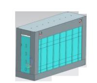 China 8PCS ni zinc battery 12V120Ah Nickel Zinc Composite Battery for sale