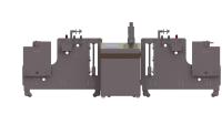China 50m/Min Battery Production Equipment Battery Pole Piece Winding Unwinding Machine for sale