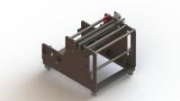 China 50m/Min Battery Production Equipment Battery Pole Piece Winding Unwinding Machine for sale
