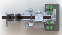 China Battery Pole Piece Laser Die Cutting Machine 30PPM 3kw 220V With Pole Lugs for sale