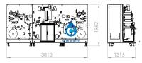 China Battery Pole Piece Tab Laser Cutting Machine Laser Making Machine 3kw 220V for sale