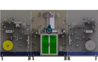 China Battery Pole Piece Tab Laser Cutting Machine Laser Making Machine 3kw 220V for sale