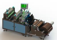 China Large Battery Pole Piece Tape Cutting Machine 12PPM 380V Automatic Correction for sale