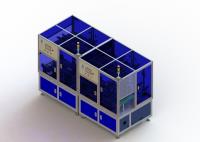 China High Speed Battery Manufacturing Equipment Square Battery Cell Tail Sticker Into Shell for sale