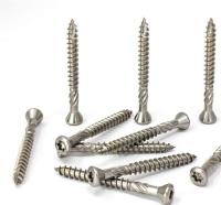 China Marine grade Stainless Steel Trim head Torx Drive  Decking  Screw Partical Thread T17 for sale