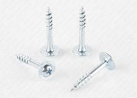 China 60mm Self Tapping Bolts For Aluminum  Exterior Wafer Head Partial Thread for sale