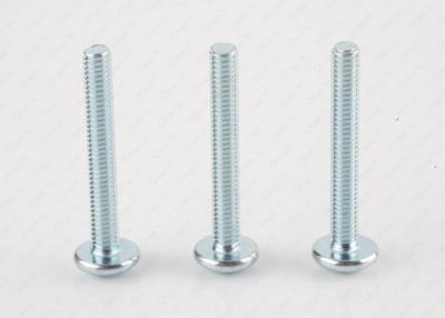 China M3 3mm Countersunk Machine Screws Flat Head White Galvanized for sale