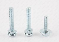 China M6 Metric Pan Head Phillips Machine Screws And Bolts Flat Washer for sale