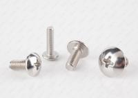 China Hardened Stainless Steel Screws , Grade 8 Stainless Steel Bolts Phillips Drive Truss Head for sale