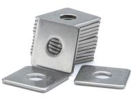 China 304 316 Stainless Steel Square Washers Galvanized DIN436 A4 - 80 for sale