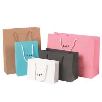 China manufactures custom paper bags extra large environmental foldable gift jewelry white paper gift shopping bags with your own logo for sale